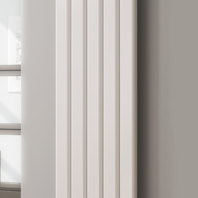 Reina Vicari Vertical Single Designer Aluminium Radiator